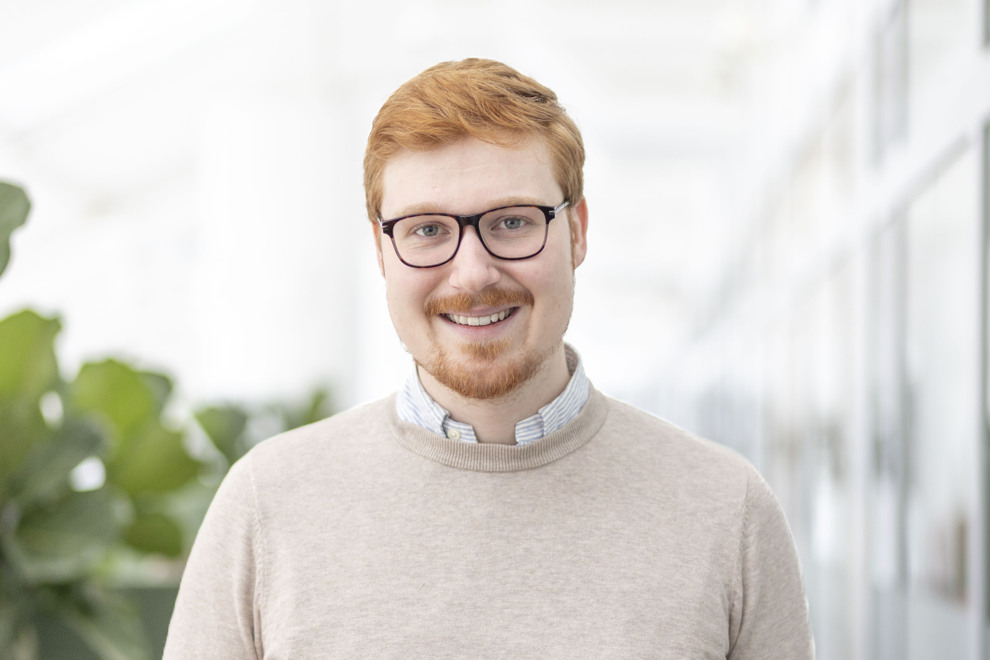 Fem frågor till studenten Alexander Ekstrand | hh.se